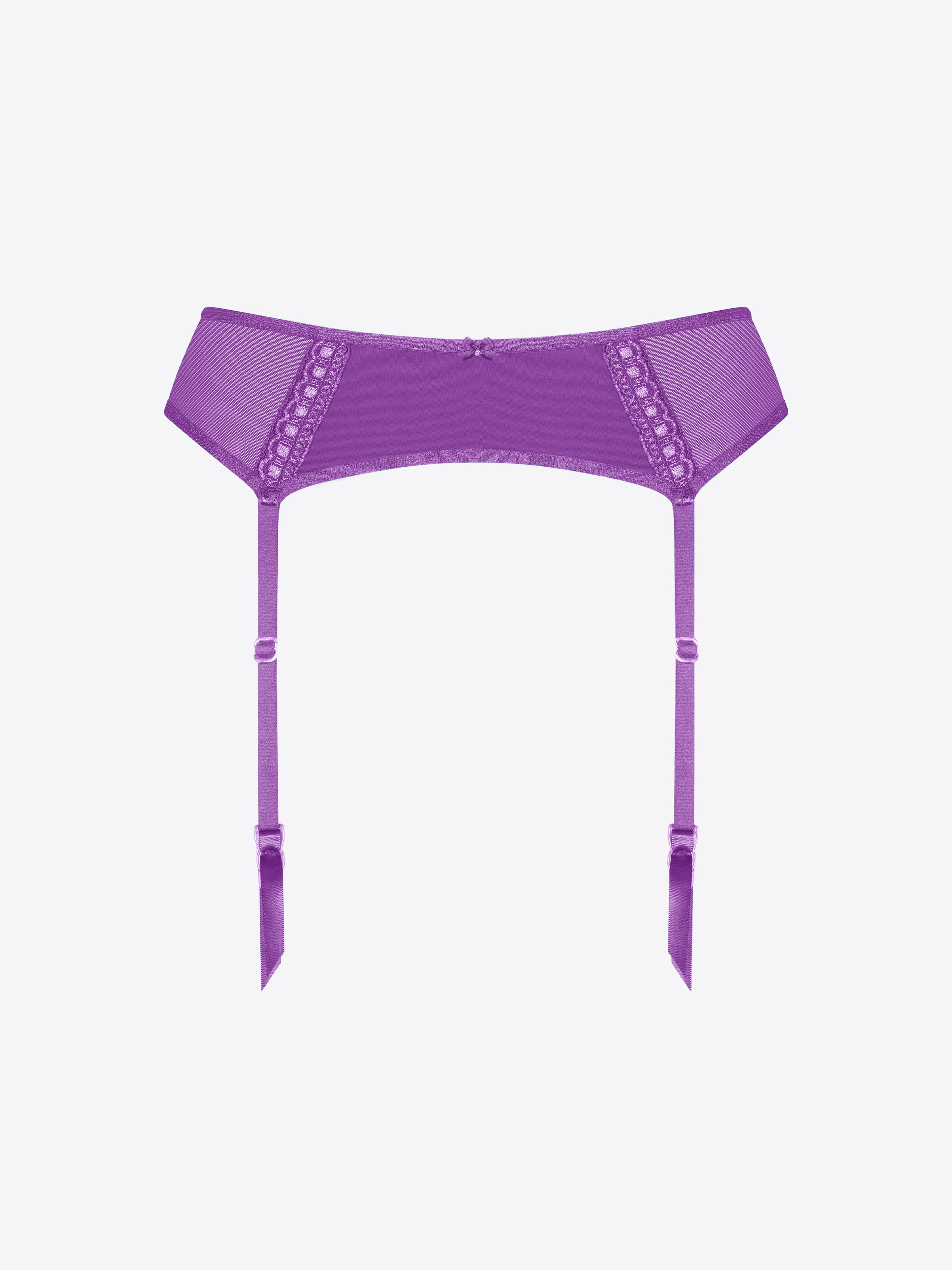 Ibi Suspender - Bright Violet - 239,50 kr - CHANGE Lingerie